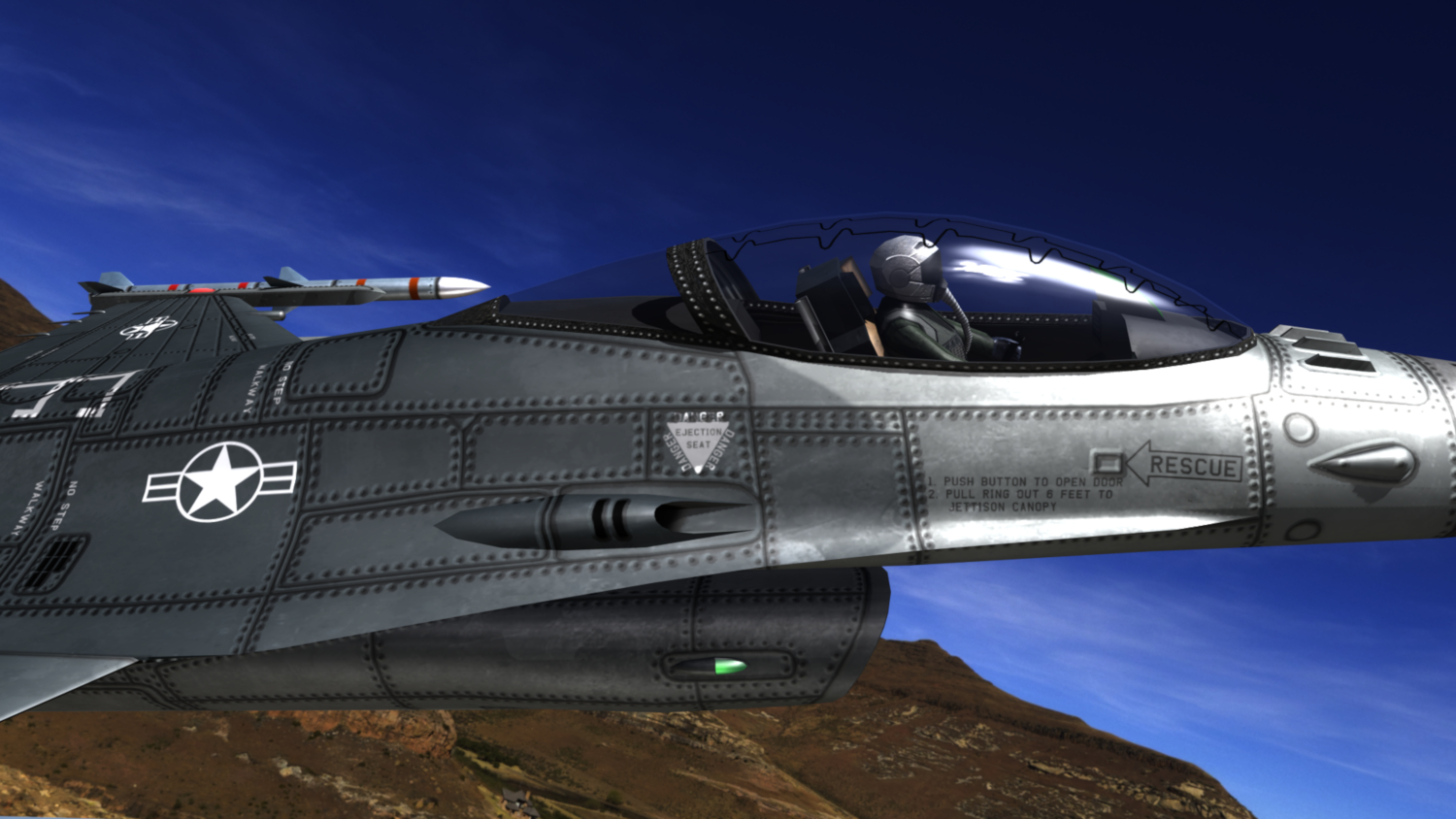Phoenix 3D Models - Fanart: P-996G Fighter Jet